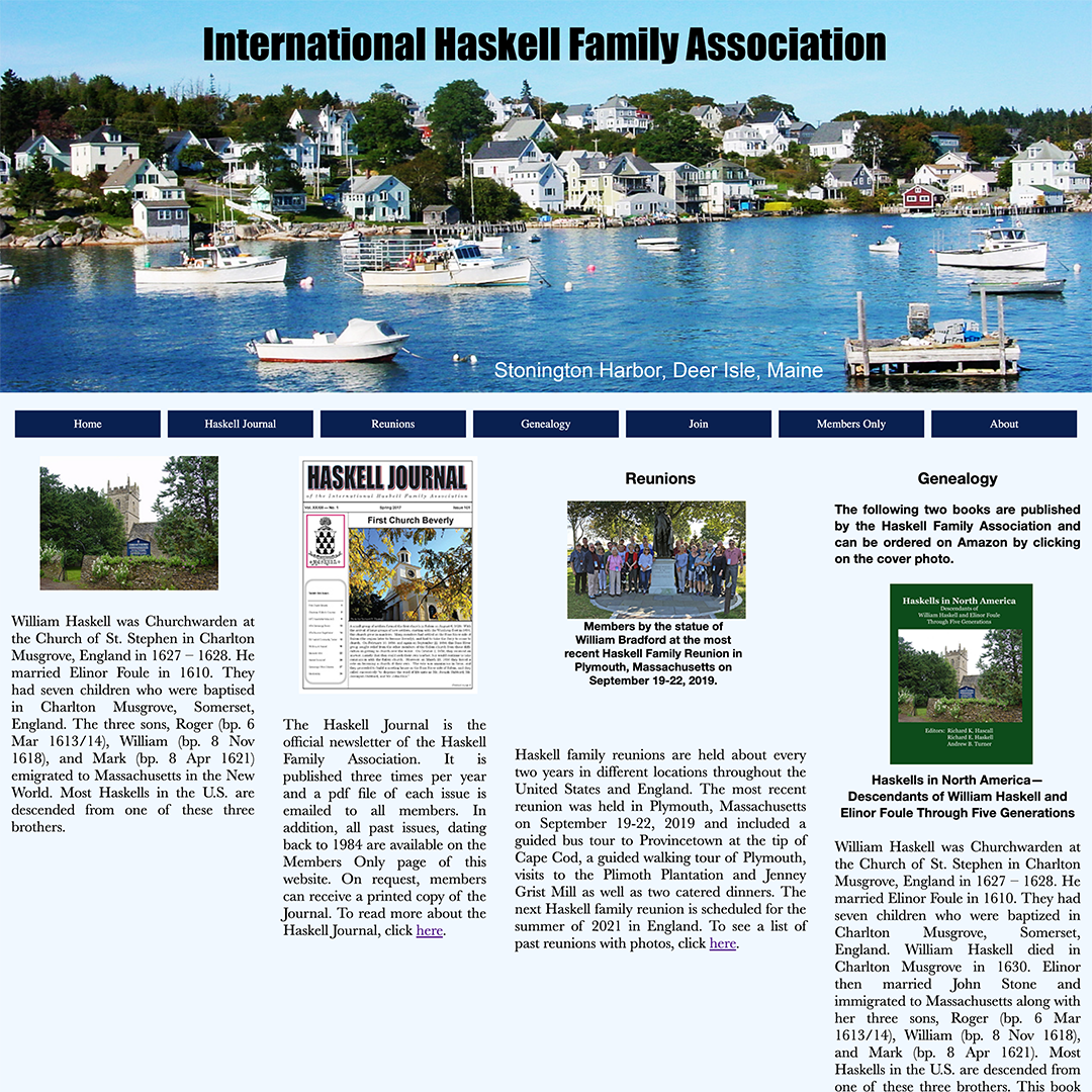 Haskell Family Association